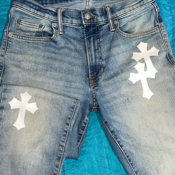 Arizona Jean Company | Jeans | Arizona Jeans Customized Handmade Cross ...